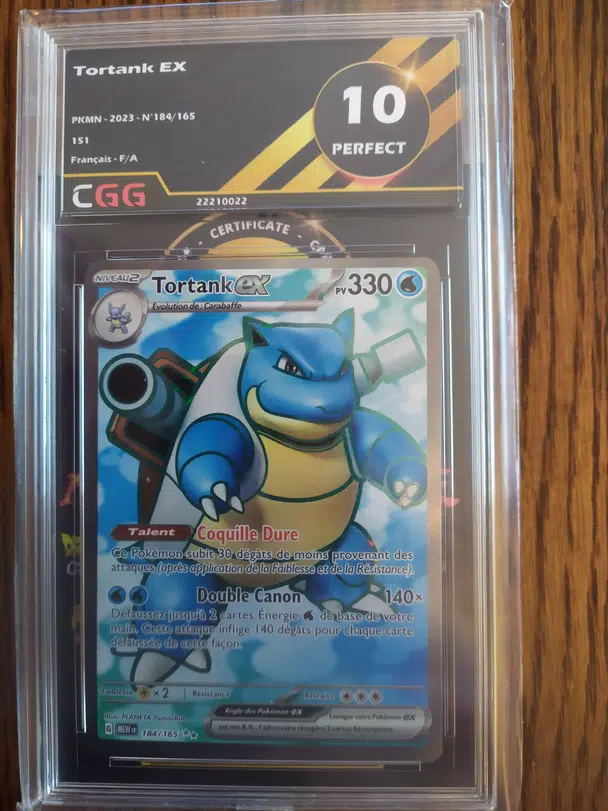 Voggt - buy Tortank ex full art 184/165 CGG 10 (perfect)
