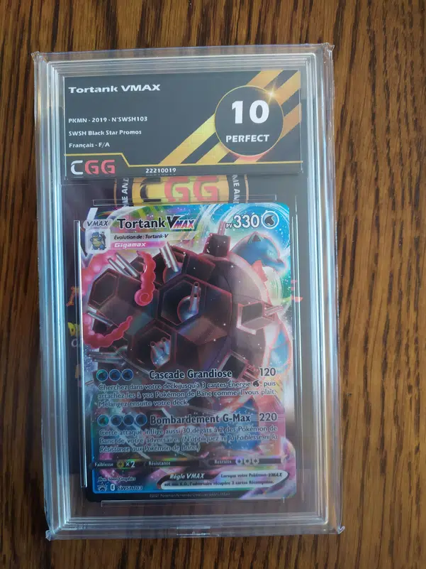 Voggt - buy Tortank Vmax promo black star CGG10 (perfect)