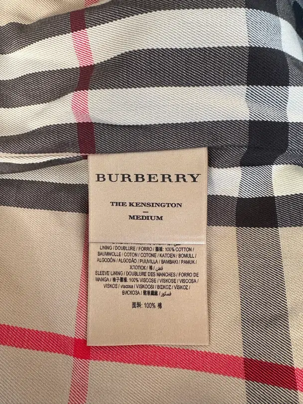 Voggt - buy Trench-coat Burberry modèle “ the Kensington ” heritage black 🤍