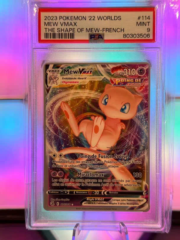 Voggt - buy MEW VMAX - WORLDS 2022 - N°114 - ( FR ) PSA 9
