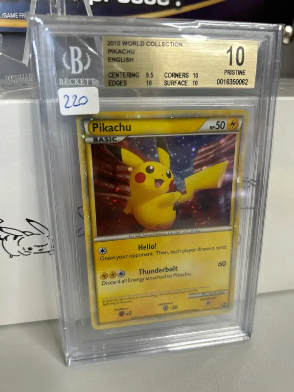 Voggt - buy Pikachu World Collection English USA BGS10