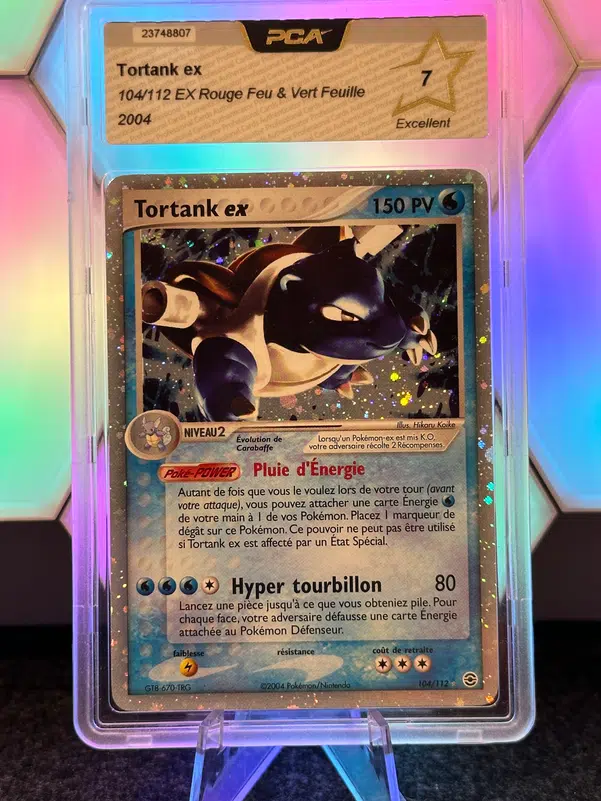 Voggt - buy TORTANK EX HOLO - 104/112 ROUGE FEU & vert feuille - PCA 7