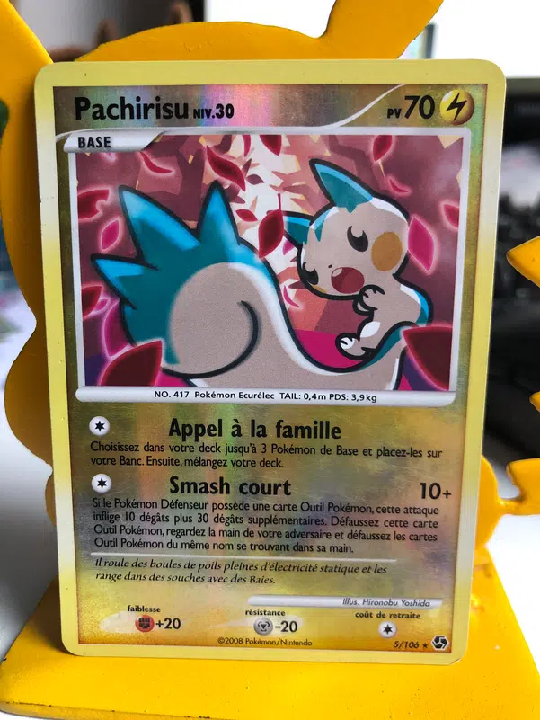 Voggt - buy pachirisu reverse 5/106 DP Duels au sommet
