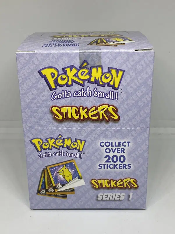 Voggt - buy Boite de 30 Stickers ( 1999 ) Artbox série 1 Pokémon ...
