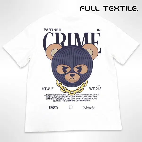 Voggt - buy [🆕] TEE « GANGSTA BEAR CRIME