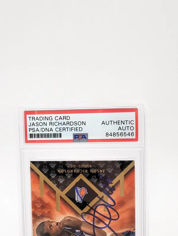 Voggt - buy Jason Richardson signe Rookie Card SP Charlotte Bobcats