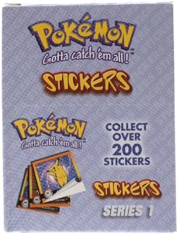 Voggt - buy Boite de 30 Stickers ( 1999 ) Artbox série 1 Pokémon ...