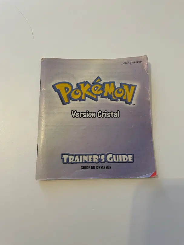 Voggt - buy GBC - Notice Pokémon Cristal