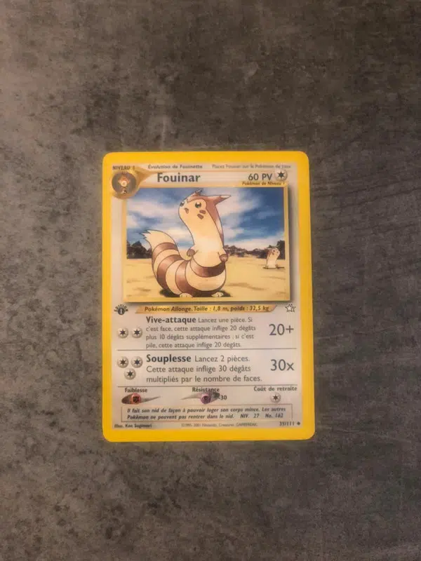 Voggt - buy Carte Pokemon- Fouinar 35/111-Neo Genesis-Édition 1-FR ...