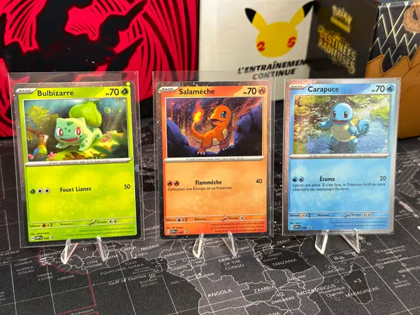 Voggt - buy Trio cartes Promo 151 Carapuce Bulbizarre Salamèche