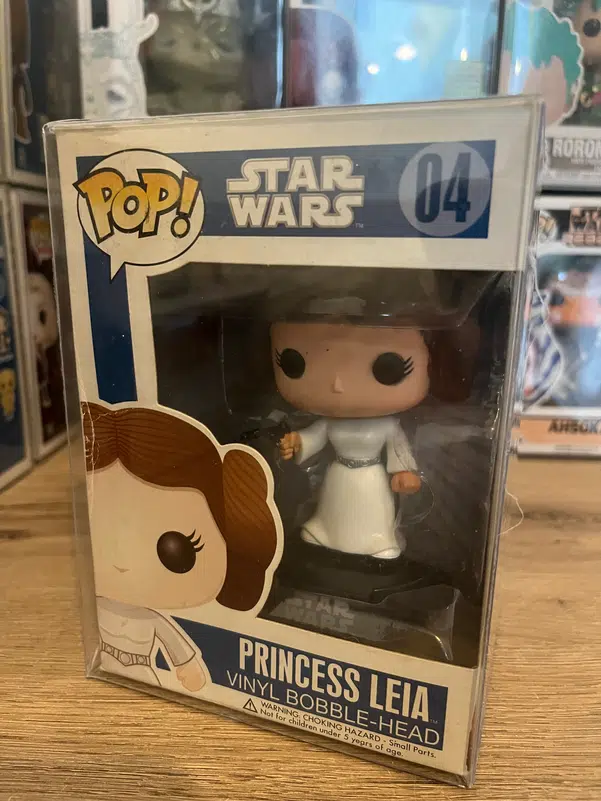 Voggt - buy Princess Leia 04 large font blue box 2012 / Star Wars