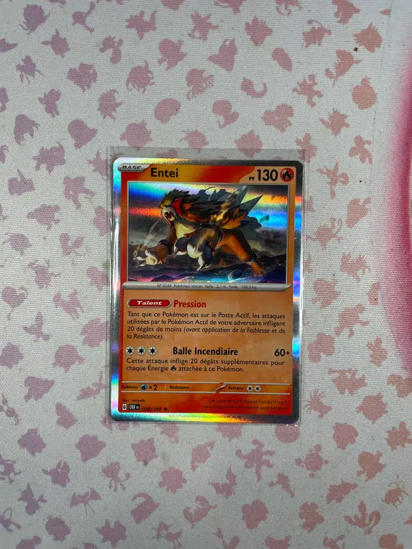 Voggt - buy HOLO Entei 030/197 OBF Ecarlate Violet Flammes Obsidiennes