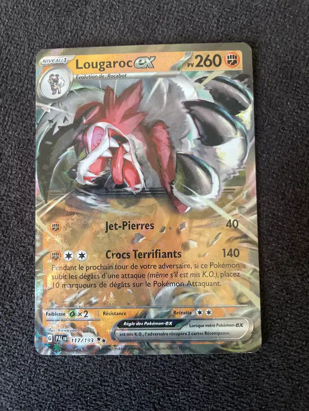 Voggt - buy Lougaroc EX 117/193 Évolution à Paldea