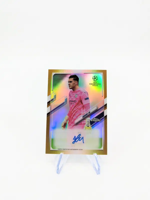 Voggt - buy EDERSON Auto card Topps Chrome 20/21 Champions League 30/50