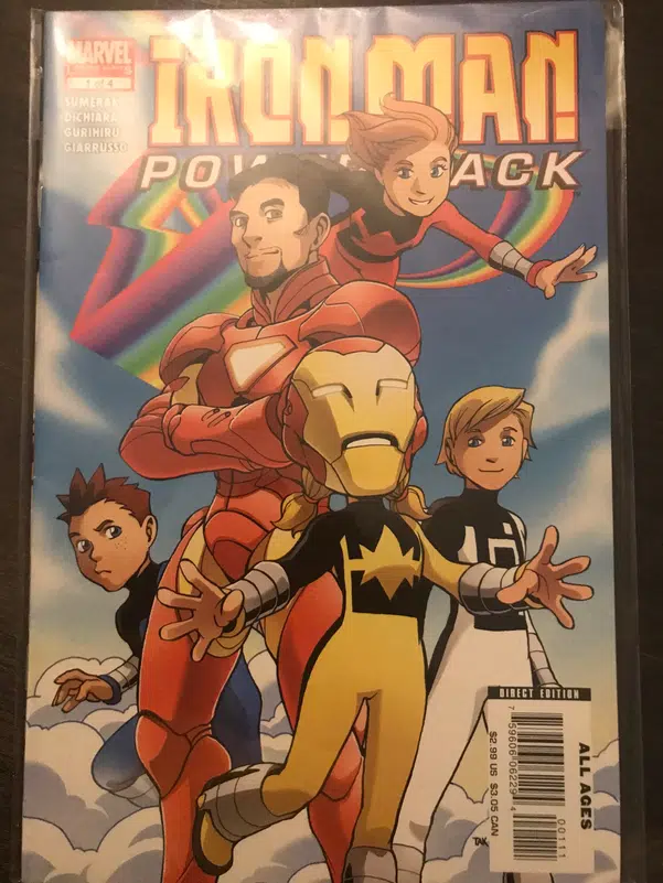 Voggt - buy Iron Man Power Pack (2007) #1 à 4 (Mini série assez rare en ...