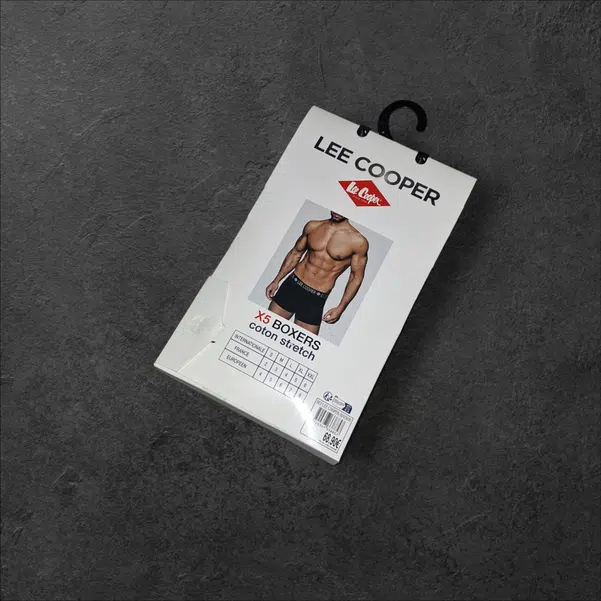 Voggt - buy Pack de 5 Boxers Hommes Lee Cooper Taille XL Claires