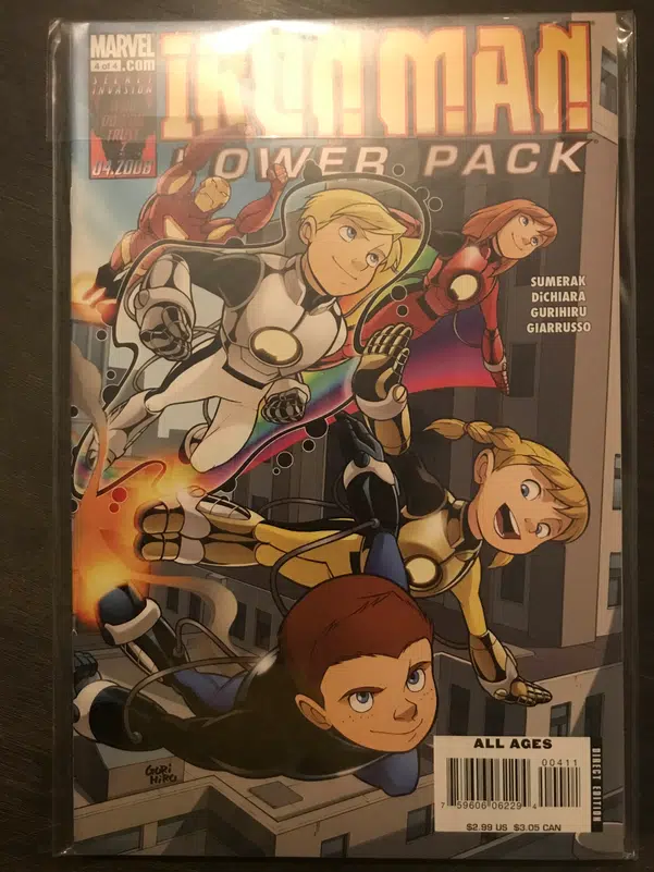 Voggt - buy Iron Man Power Pack (2007) #1 à 4 (Mini série assez rare en ...