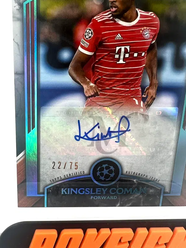 Voggt - buy KINGSLEY COMAN auto Topps UEFA Champions League Collection ...