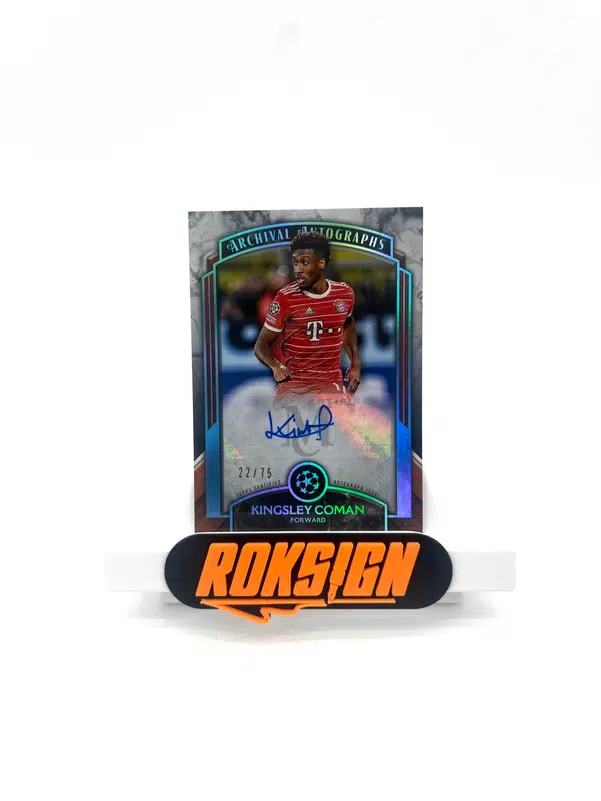 Voggt - buy KINGSLEY COMAN auto Topps UEFA Champions League Collection ...