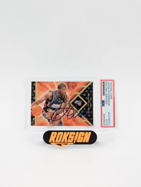 Voggt - buy Jason Richardson signe Rookie Card SP Charlotte Bobcats