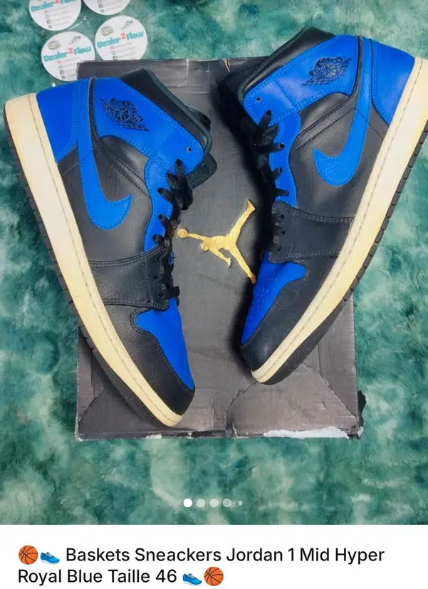 Voggt - buy C67/ J1 Mid Hyper Royal Blue Taille 46