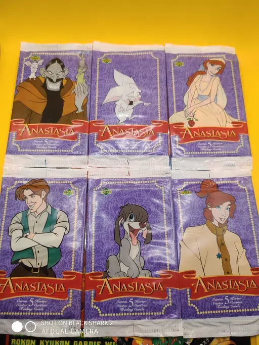 Voggt - buy Artset 6 booster Disney Anastasia upper deck 1998