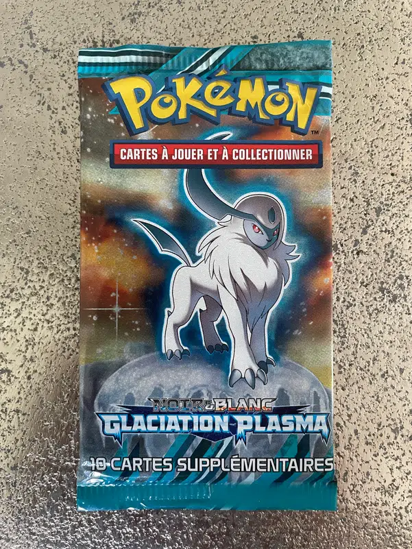 Voggt - buy Booster Noir et Blanc Glaciation Plasma - Illustration Absol