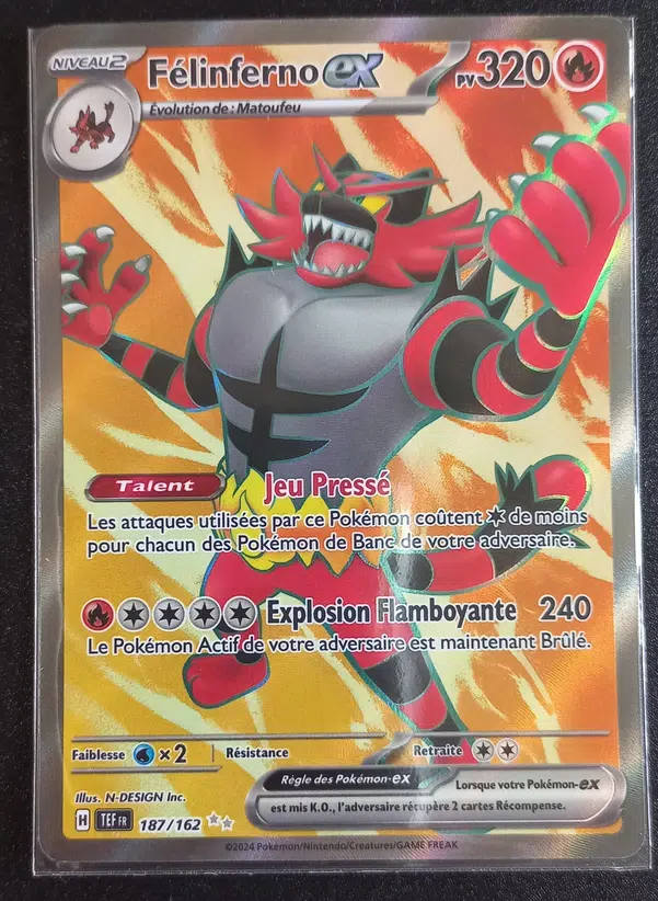 Voggt - buy Felinferno full art EV5 force temporelles 187/162