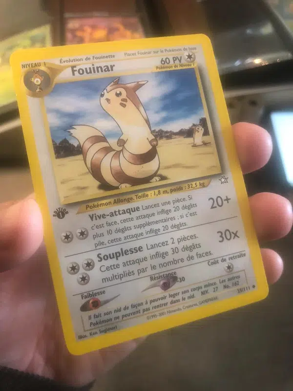 Voggt - buy Carte Pokemon- Fouinar 35/111-Neo Genesis-Édition 1-FR ...