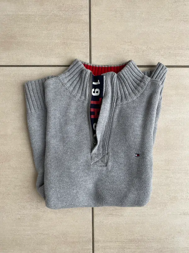 Voggt Buy Pull Tommy Hilfinger Gris 1 4 Zip voggt-buy-pull-tommy-hilfinger-gris-1-4-zip