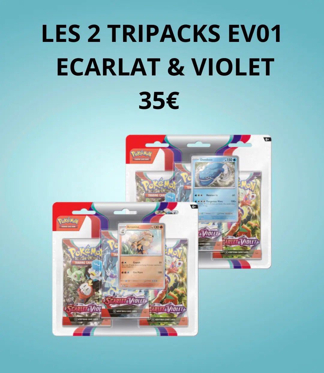 Voggt - Watch 35€ les 2 tripacks EV01 ECARLAT & VIOLET