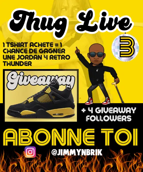 Voggt - Watch GAGNE TA JORDAN 4 THUNDER AVEC JIMMY