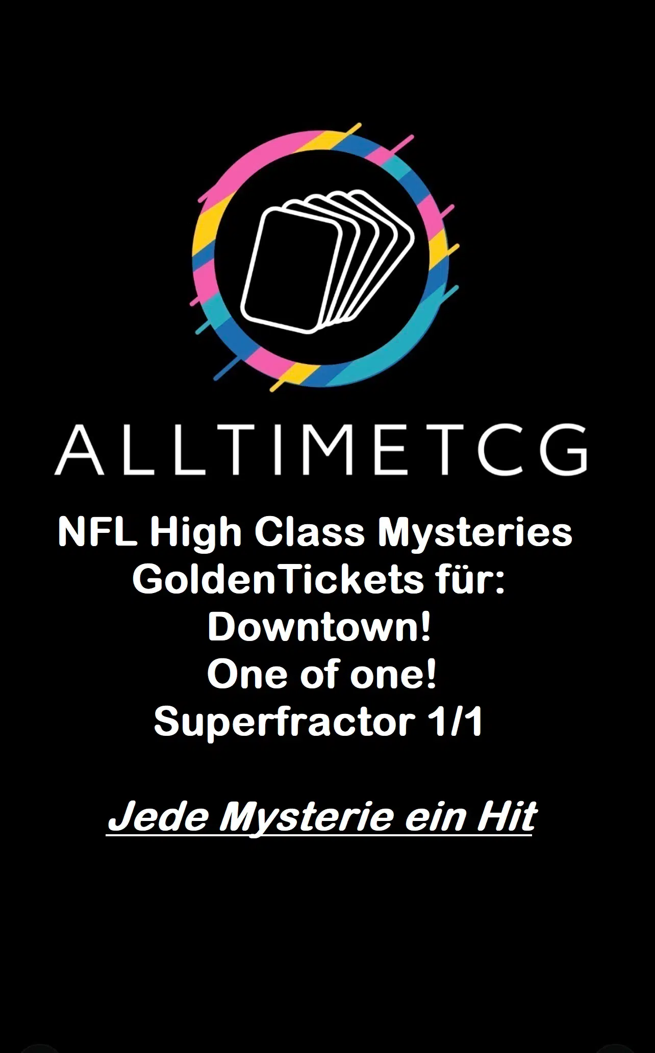 Voggt - Watch 50 NFL Mysterys mit Chance auf Downtown!, Superfractor ...