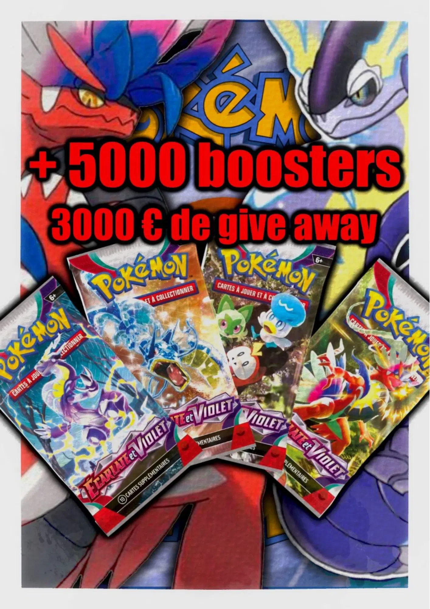 Voggt - Watch 400 Boosters + Tirage au sort 3000€ giveaway