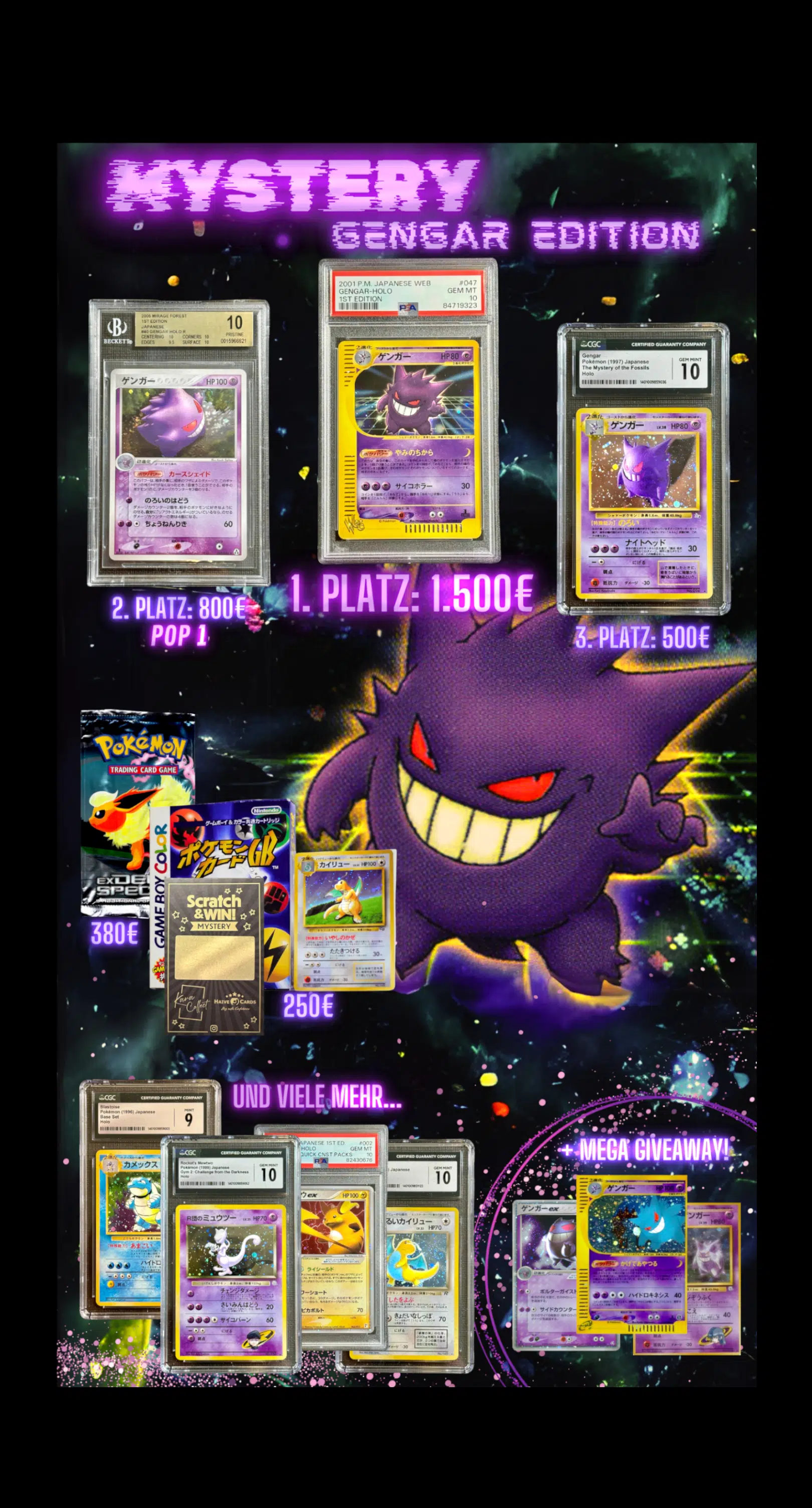 Voggt - Watch 🔥 GA-Party: Gengar Skyridge! 🔥 Highclass Slab Mystery 🔥 ...